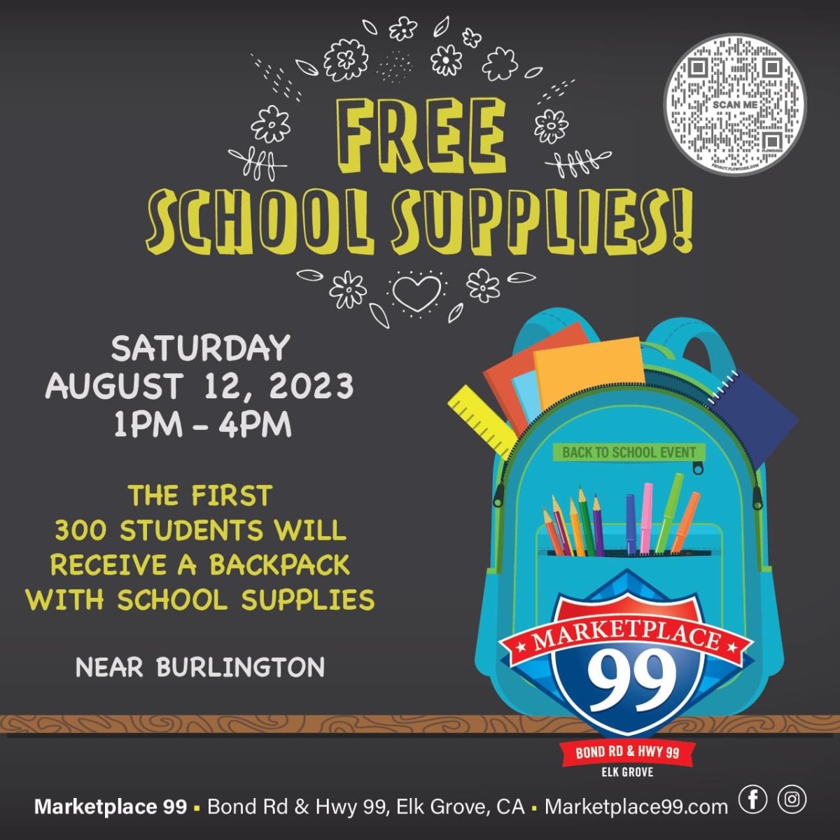 Backpack Drives, Food and More! – Elk Grove Families